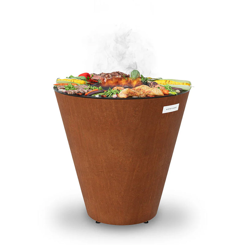 Arteflame XL 30" Flat Top Charcoal Grill - One Series