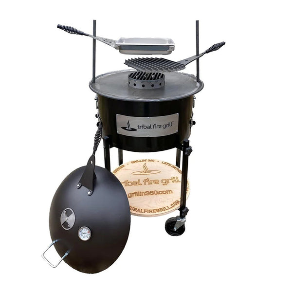 Tribal Fire Grill Flat Top Charcoal Grill - Professional Series